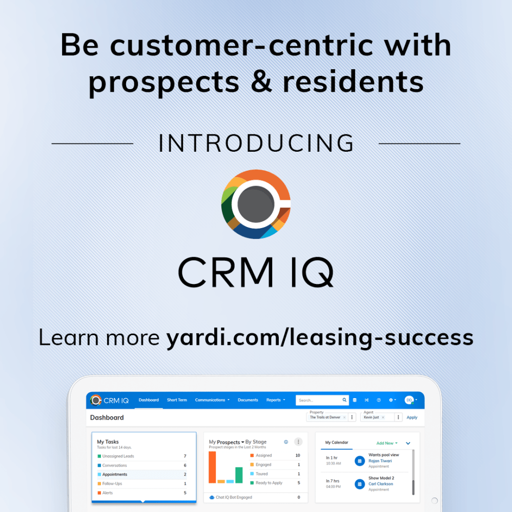 Be customer-centric with RentCafe CRM IQ