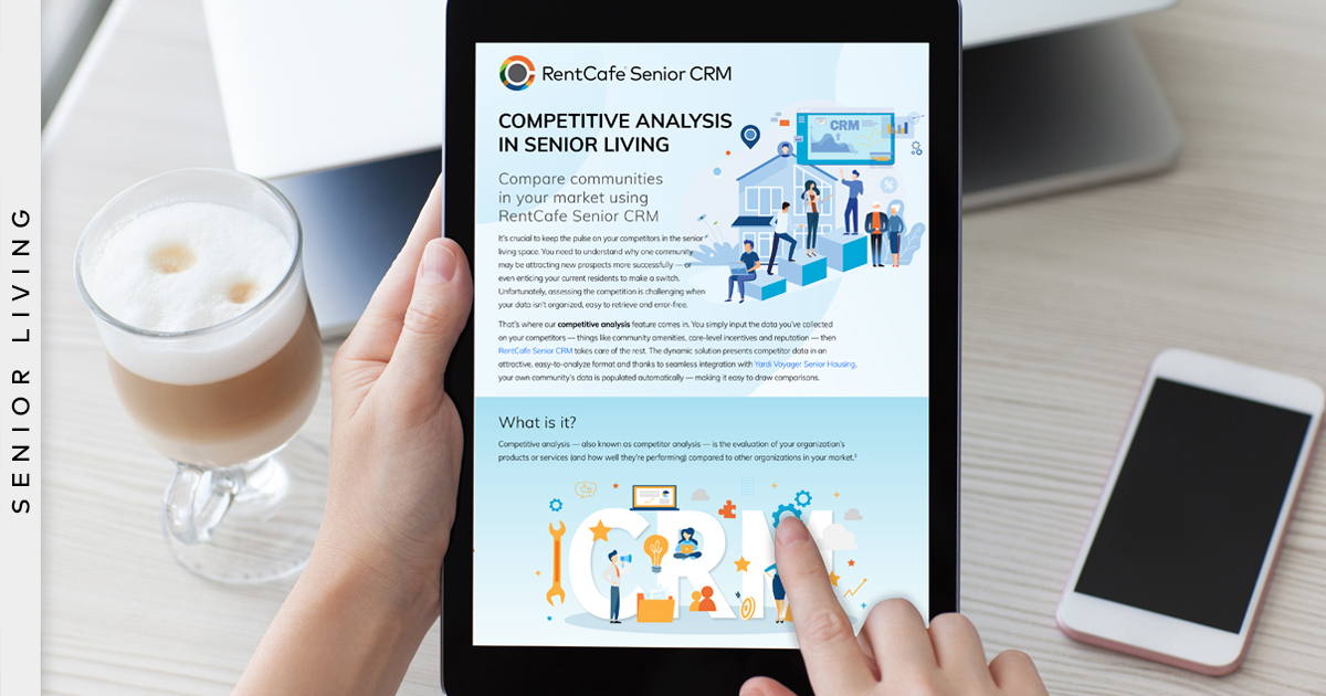 Infographic: Competitive Analysis With RentCafe Senior CRM