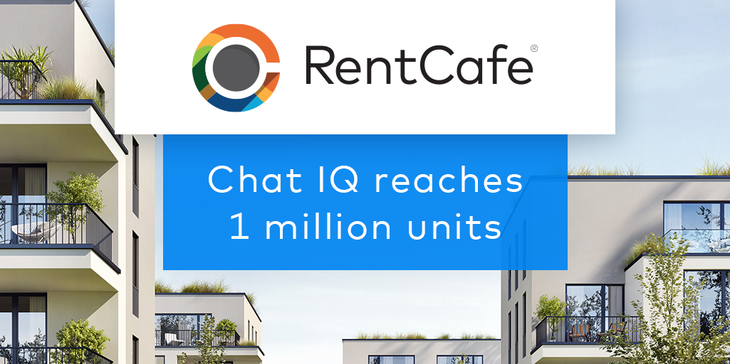 Chat IQ reaches 1 million units milestone - The Balance Sheet - Yardi ...