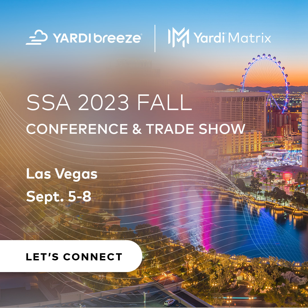 Yardi to Display Latest Solutions at SSA 2023 Fall - Yardi