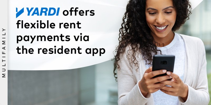 Yardi Enhances Rent Payment Flexibility Through New Partnerships - Yardi