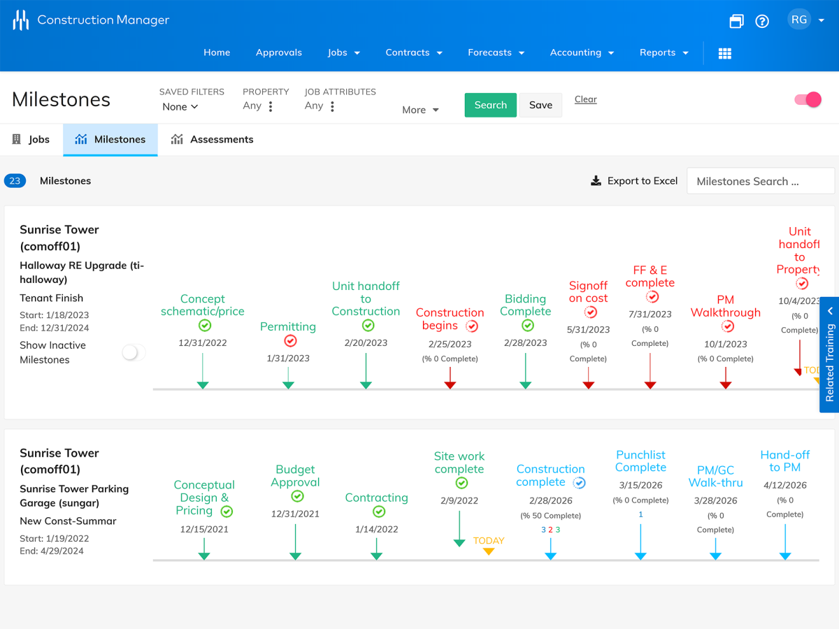 Construction Manager - Yardi