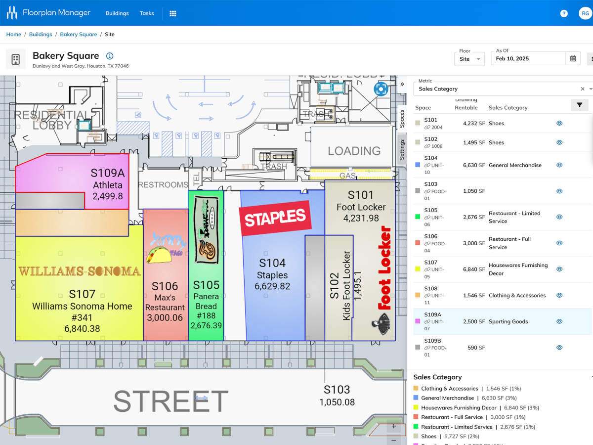 Floorplan Manager - Space Management Software