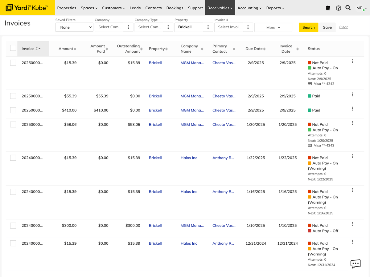 Yardi Kube Space Management