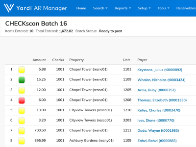 Payment Processing for Residential - Yardi