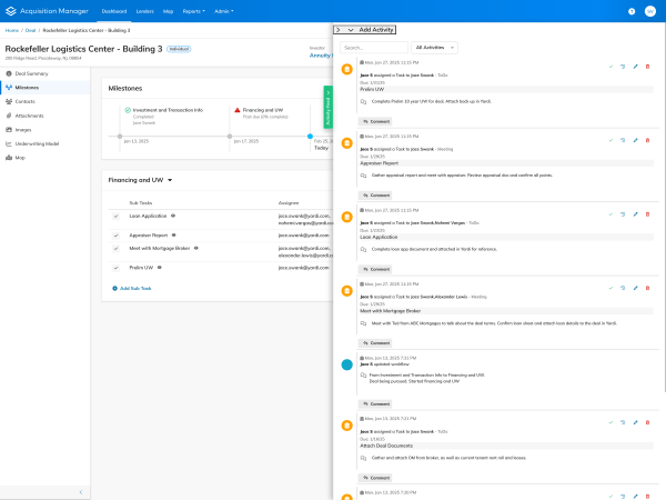 Acquisition Manager - Yardi
