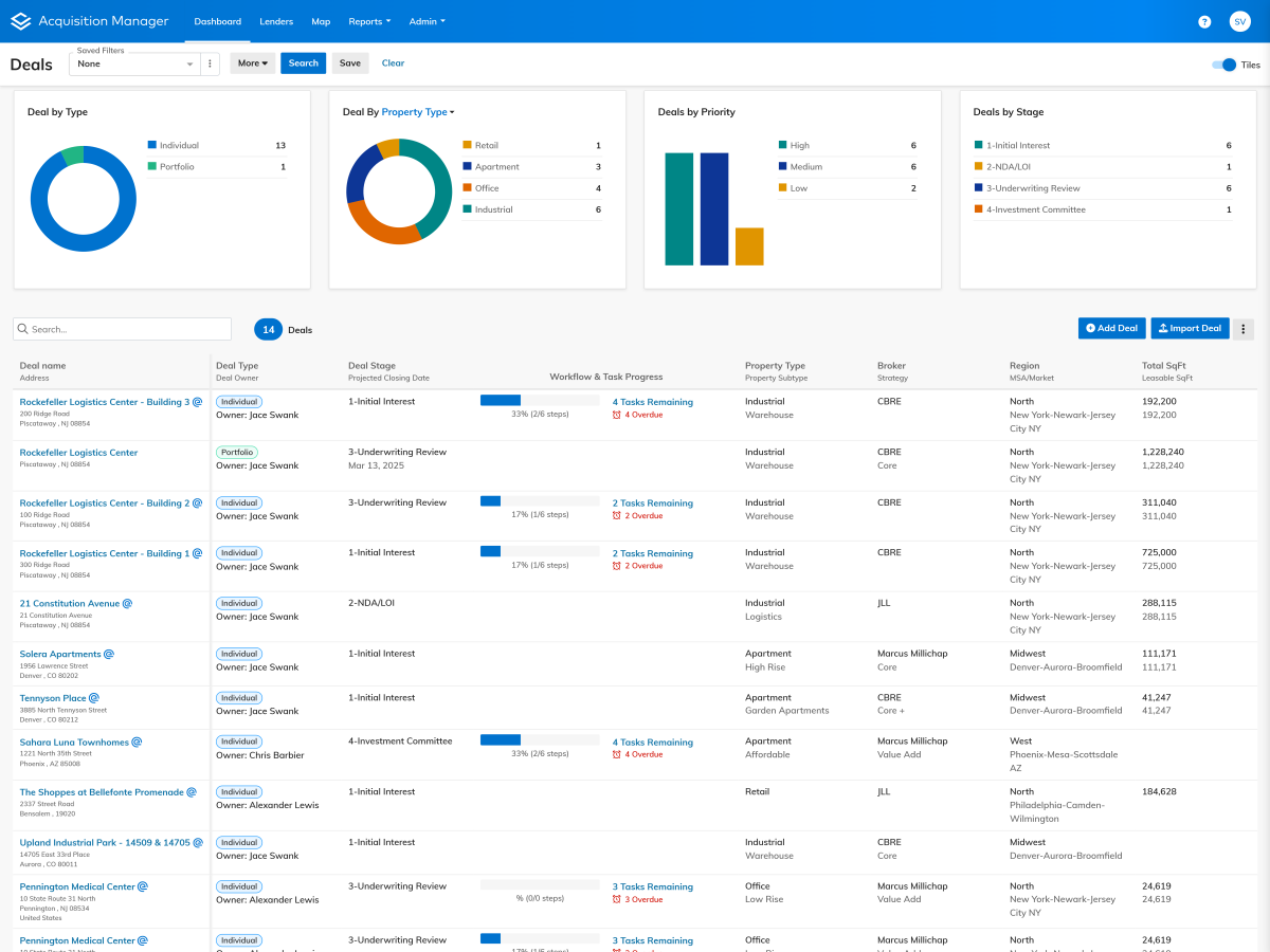Acquisition Manager - Yardi