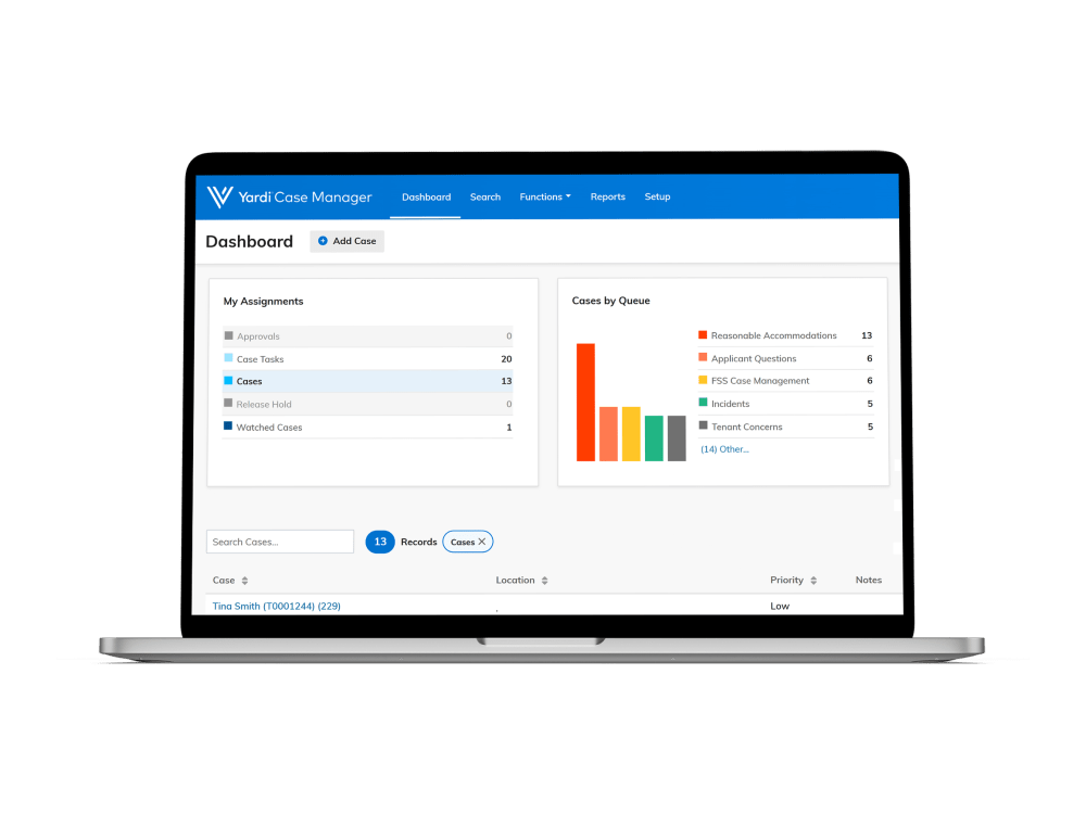 Yardi Case Manager | Track Cases, Workflow & Compliance