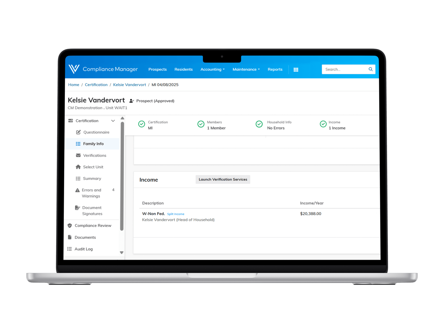 Verification Services - Yardi