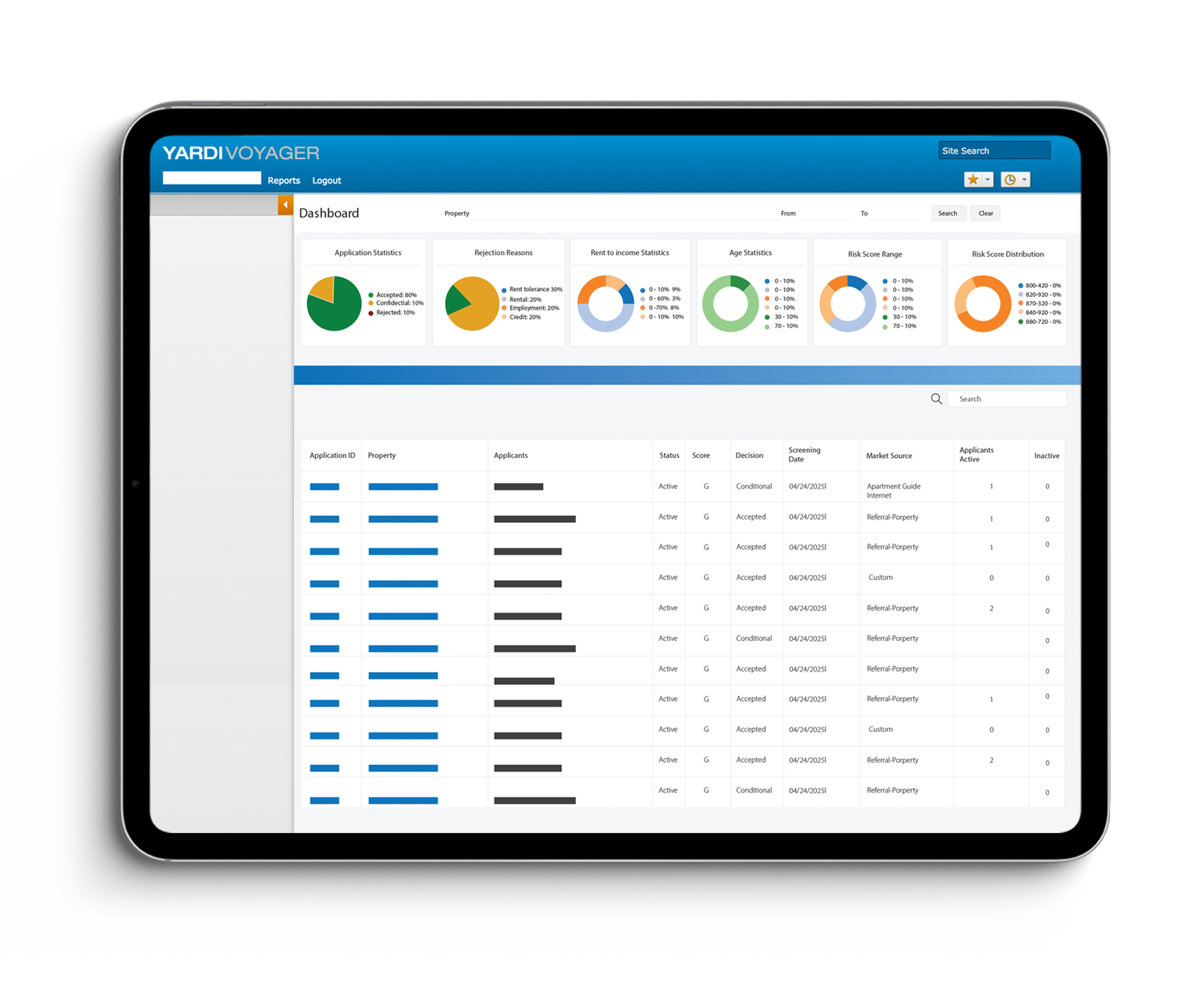 Resident Screening - Yardi